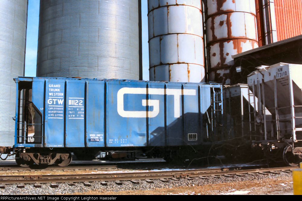 GTW 111122 with NW 173110 at K&L Feed Corp.